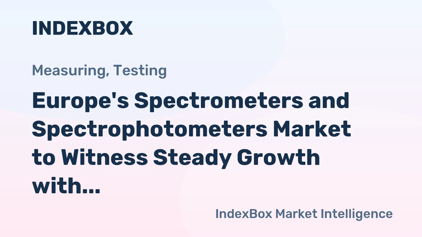Europe's Spectrometers and Spectrophotometers Market to Witness Steady Growth with +1.7% CAGR Through 2035