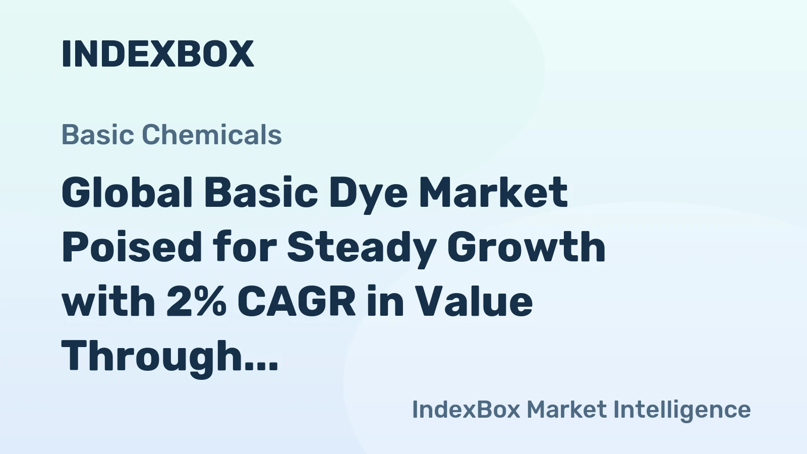 Global Basic Dye Market Poised for Steady Growth with 2% CAGR in Value Through 2035