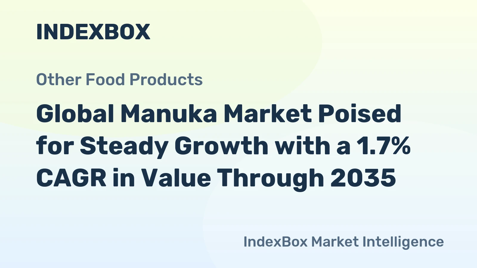 Global Manuka Market Poised for Steady Growth with a 1.7% CAGR in Value Through 2035