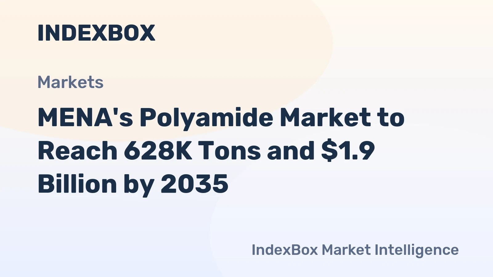 MENA's Polyamide Market to Reach 628K Tons and $1.9 Billion by 2035