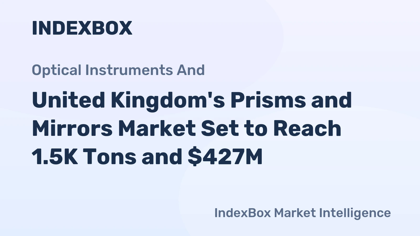 United Kingdom's Prisms and Mirrors Market Set to Reach 1.5K Tons and $427M