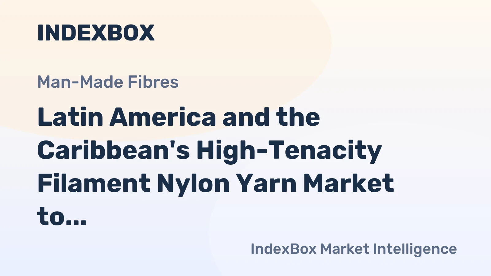 Latin America and the Caribbean's High-Tenacity Filament Nylon Yarn Market to Grow at a CAGR of +0.6% from 2024 to 2035