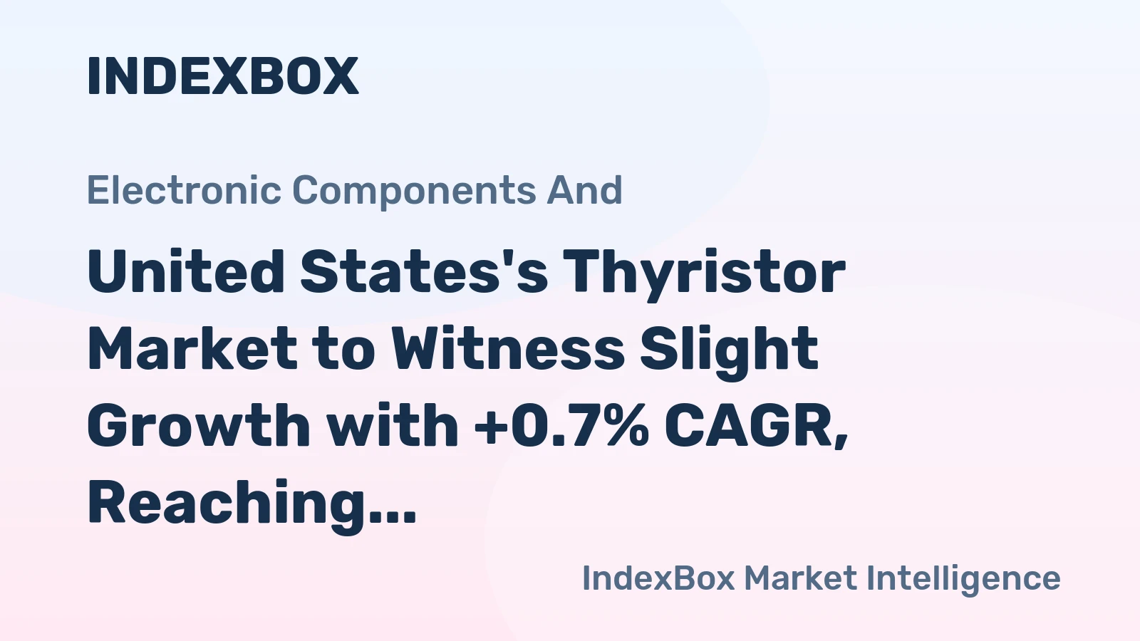 United States's Thyristor Market to Witness Slight Growth with +0.7% CAGR, Reaching $376M by 2035