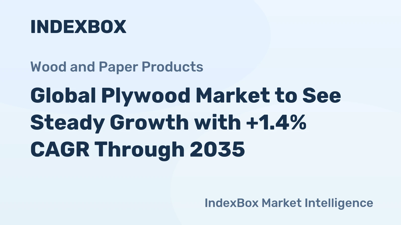 Global Plywood Market to See Steady Growth with +1.4% CAGR Through 2035