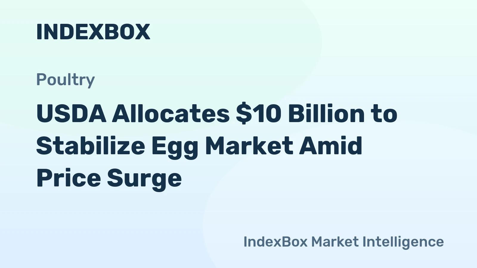 USDA Allocates $10 Billion to Stabilize Egg Market Amid Price Surge