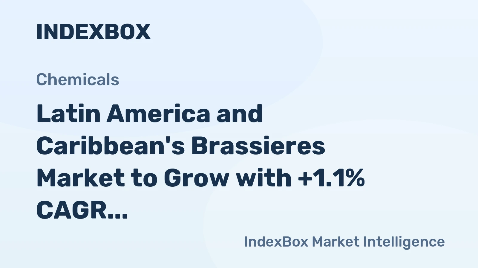 Latin America and Caribbean's Brassieres Market to Grow with +1.1% CAGR, Reaching $3.1B by 2035
