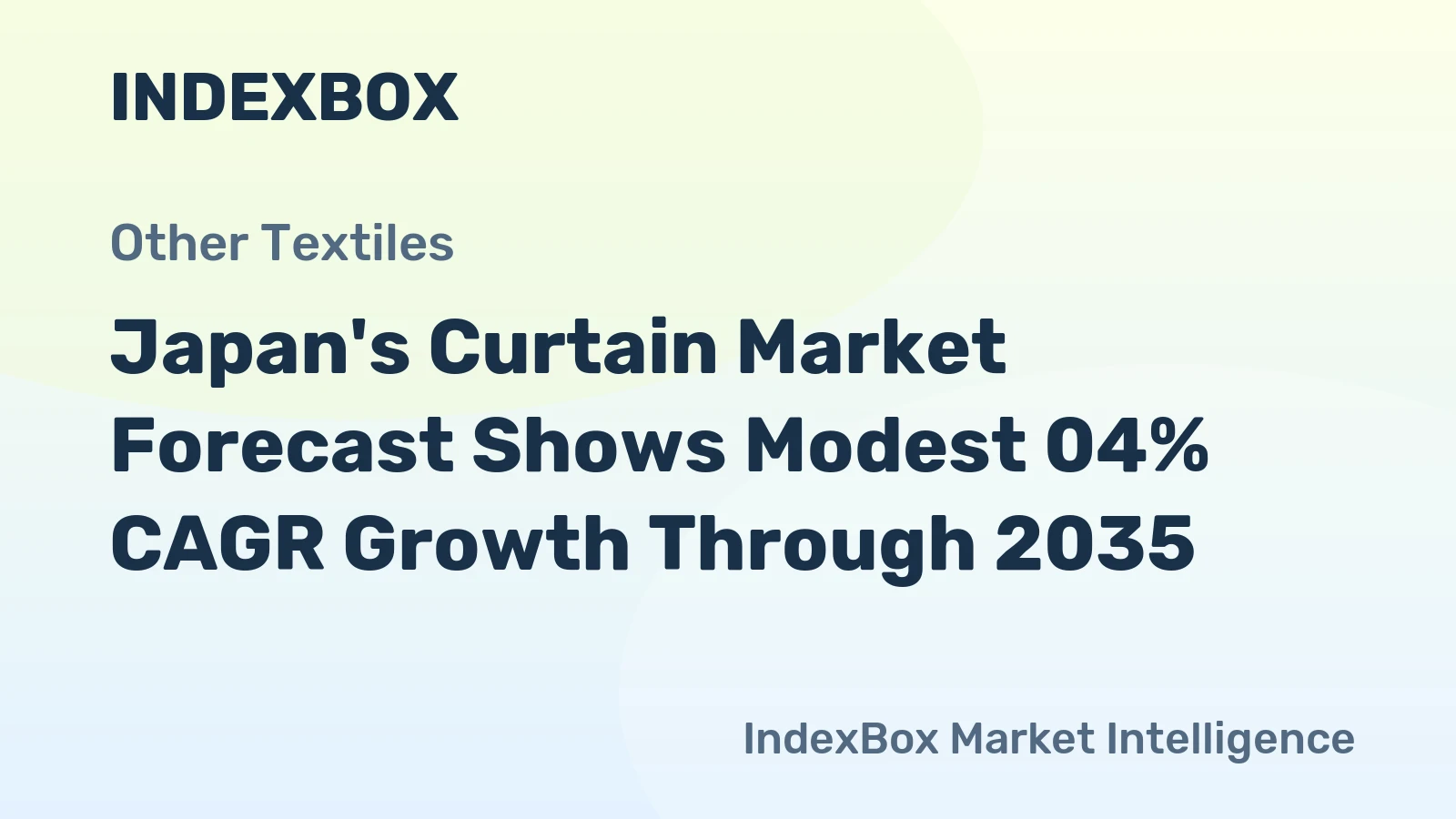Japan's Curtain Market Forecast Shows Modest 04% CAGR Growth Through 2035