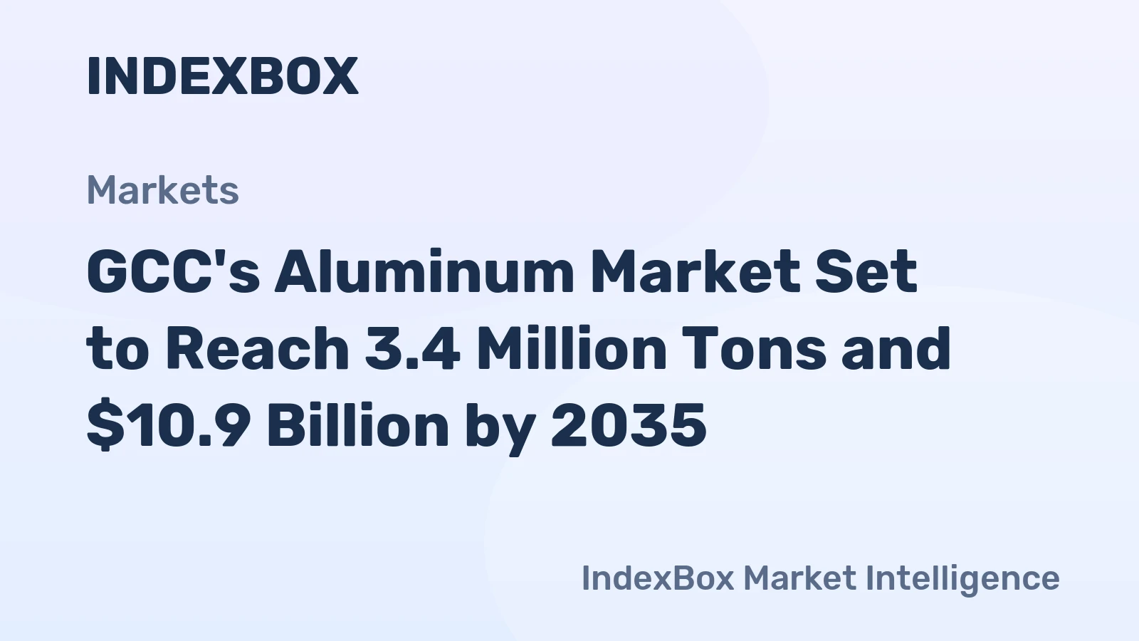 GCC's Aluminum Market Set to Reach 3.4 Million Tons and $10.9 Billion by 2035