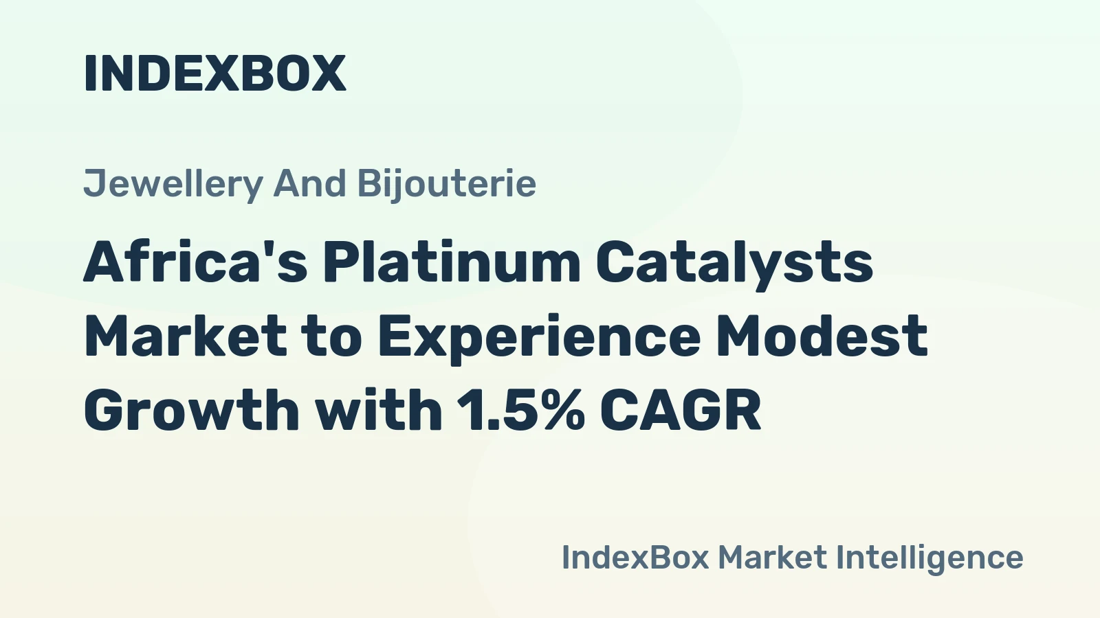 Africa's Platinum Catalysts Market to Experience Modest Growth with 1.5% CAGR