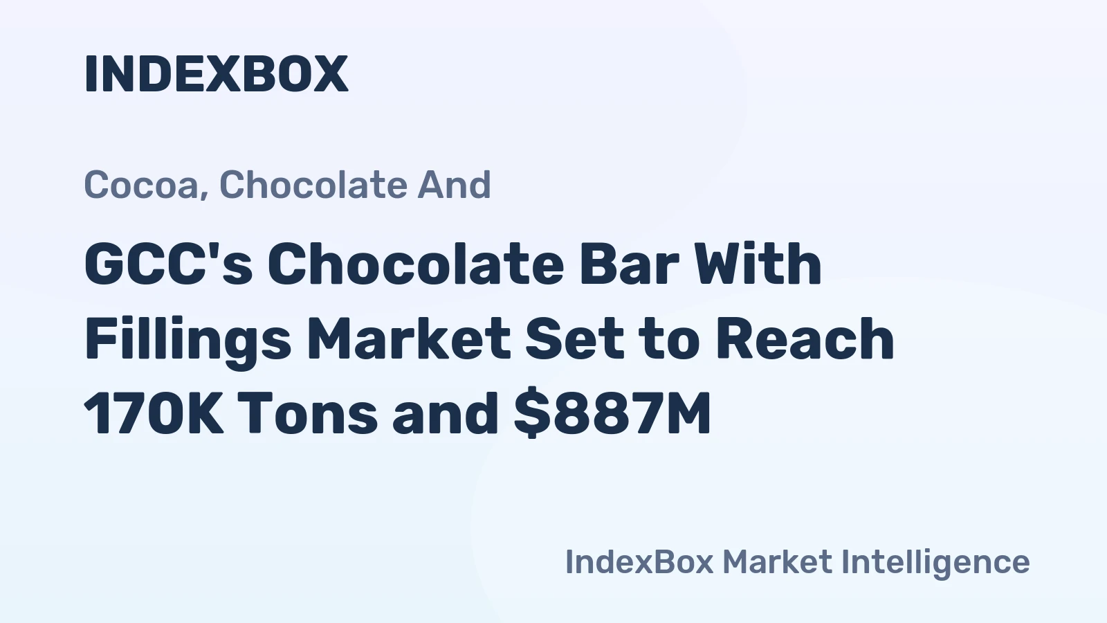 GCC's Chocolate Bar With Fillings Market Set to Reach 170K Tons and $887M