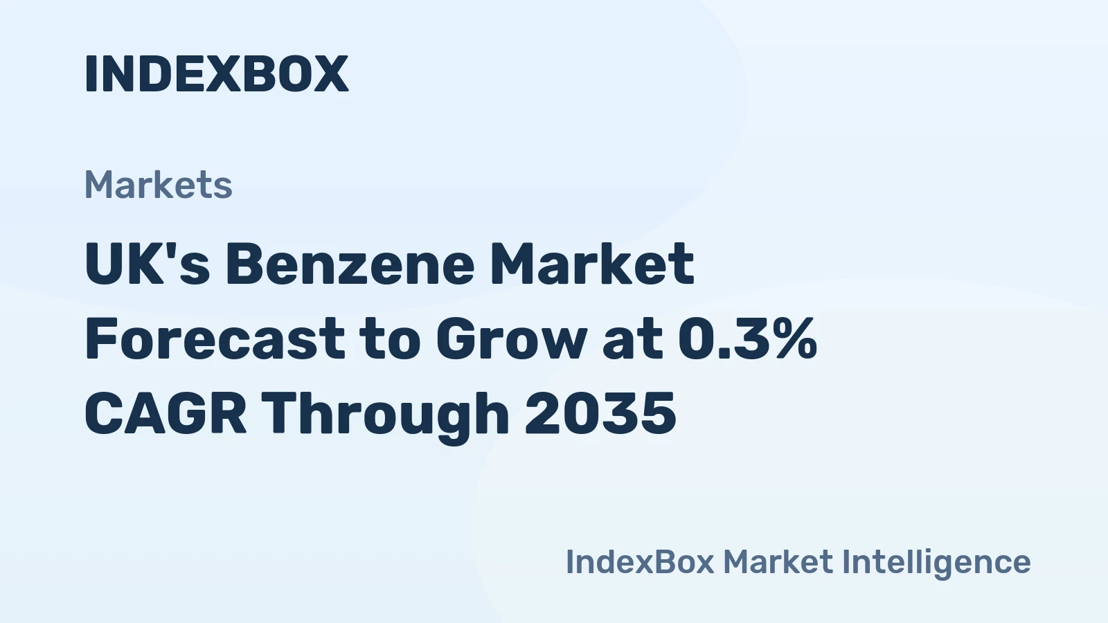 UK's Benzene Market Forecast to Grow at 0.3% CAGR Through 2035