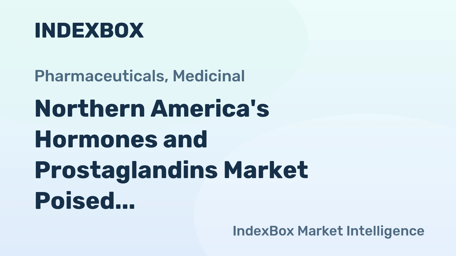 Northern America's Hormones and Prostaglandins Market Poised for Steady Growth With 3.3% CAGR