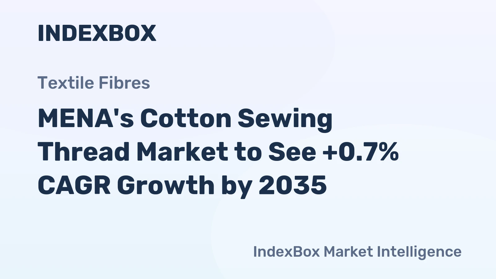 MENA's Cotton Sewing Thread Market to See +0.7% CAGR Growth by 2035