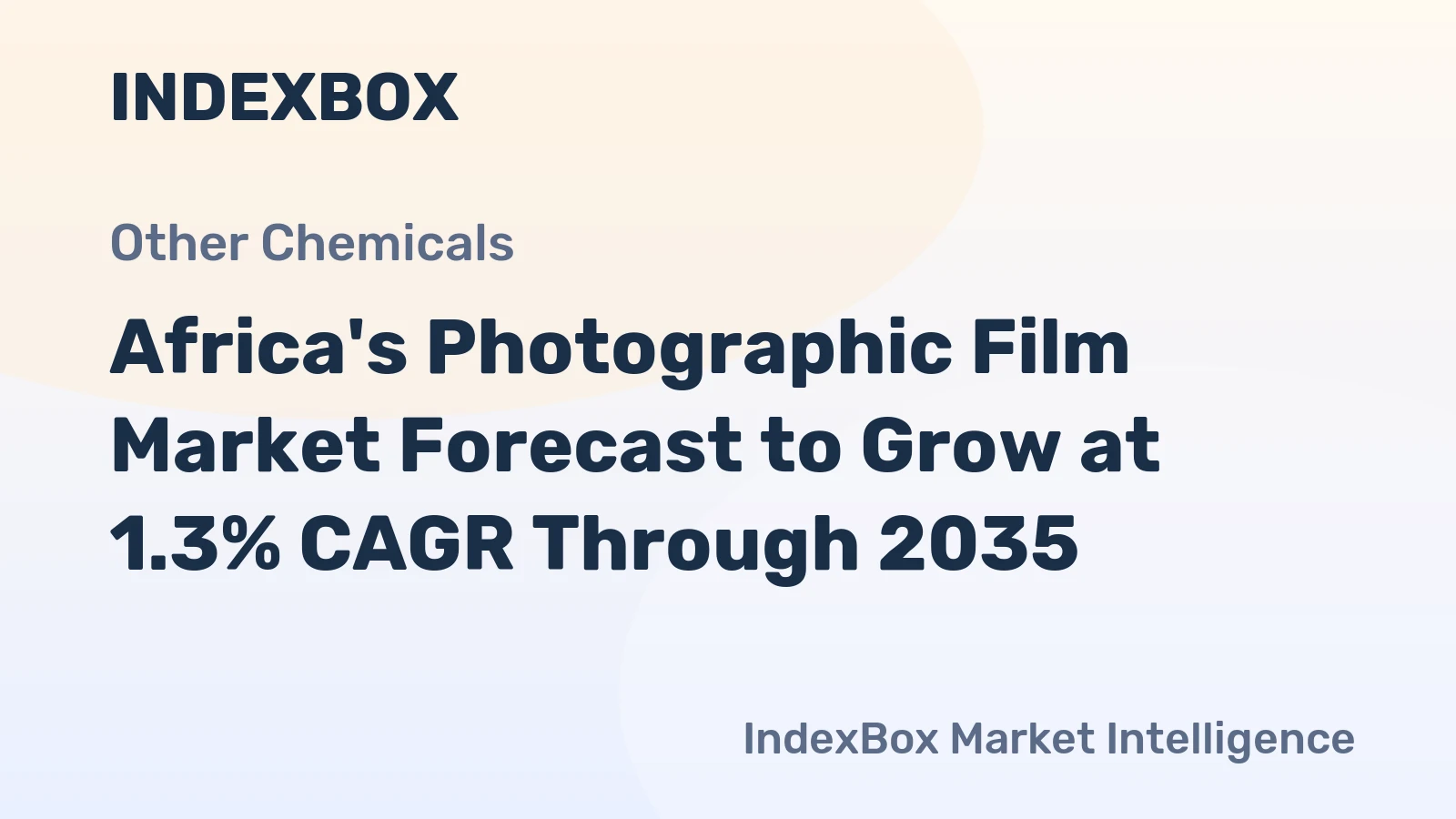 Africa's Photographic Film Market Forecast to Grow at 1.3% CAGR Through 2035