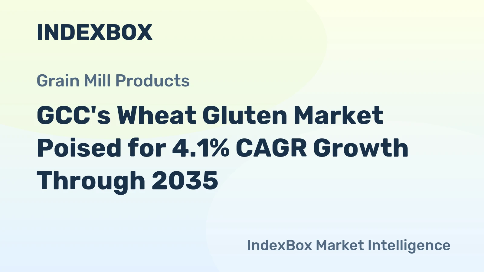 GCC's Wheat Gluten Market Poised for 4.1% CAGR Growth Through 2035