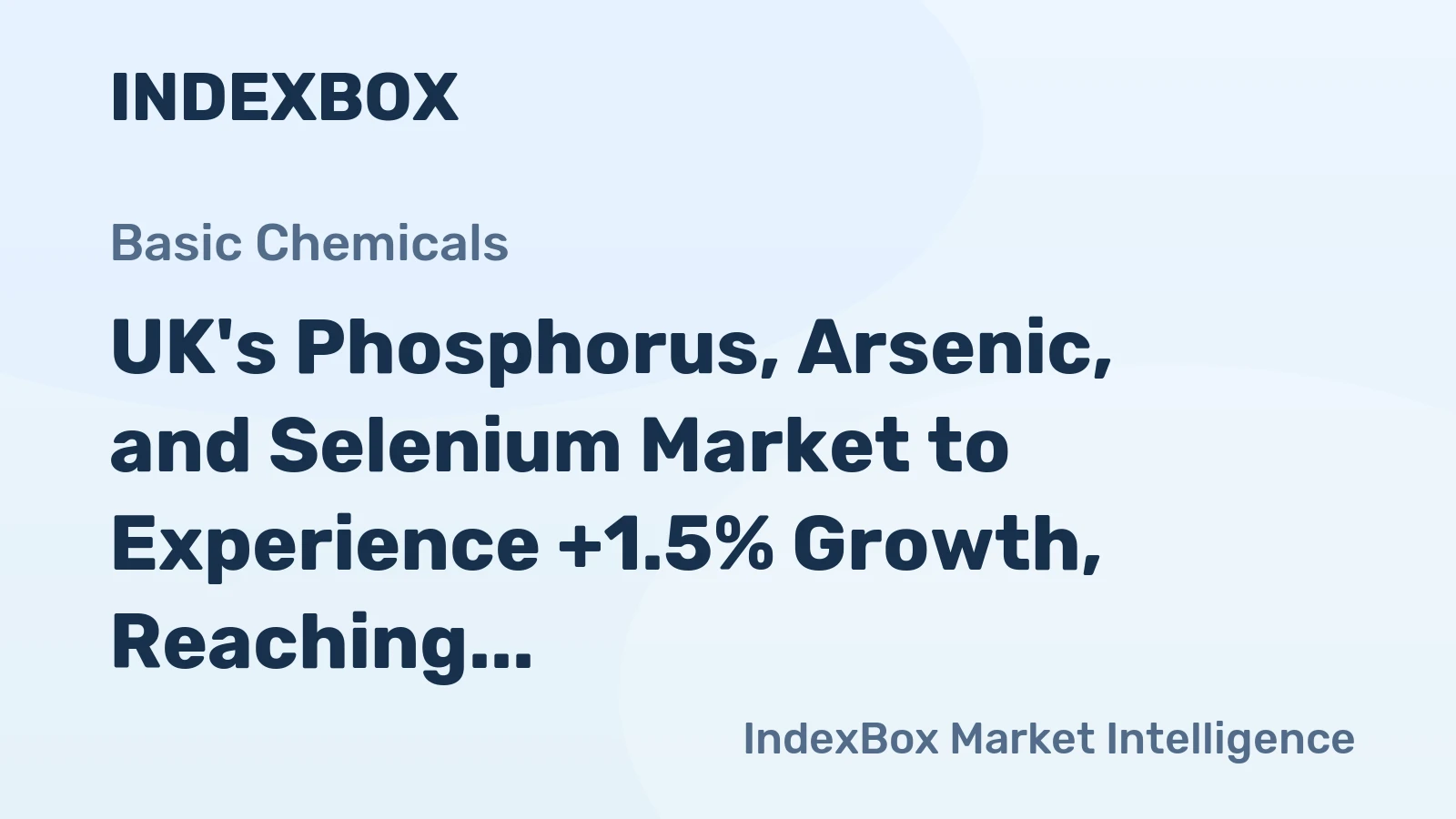 UK's Phosphorus, Arsenic, and Selenium Market to Experience +1.5% Growth, Reaching 82 Tons and $1.2M Value by 2035