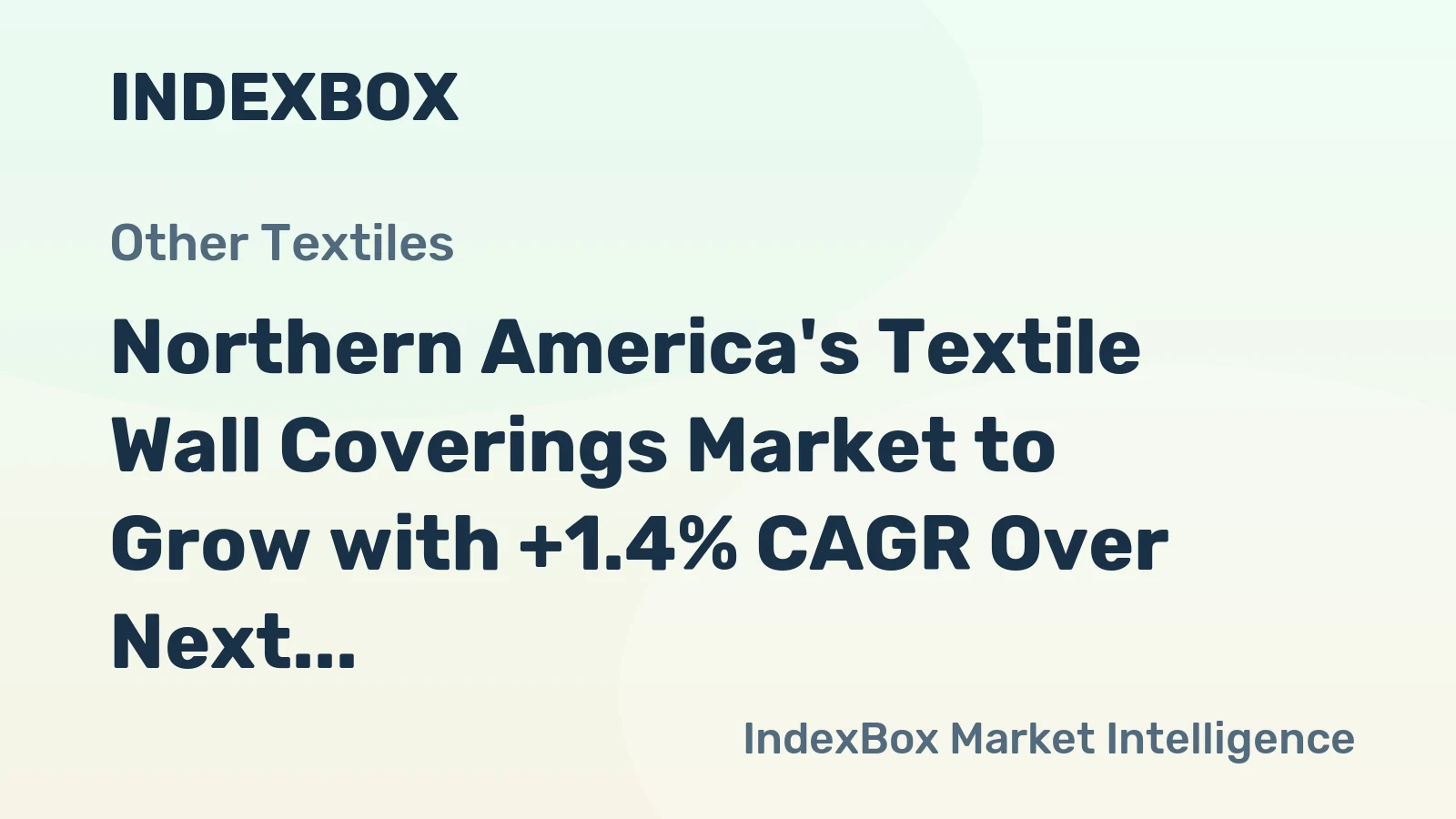 Northern America's Textile Wall Coverings Market to Grow with +1.4% CAGR Over Next Decade