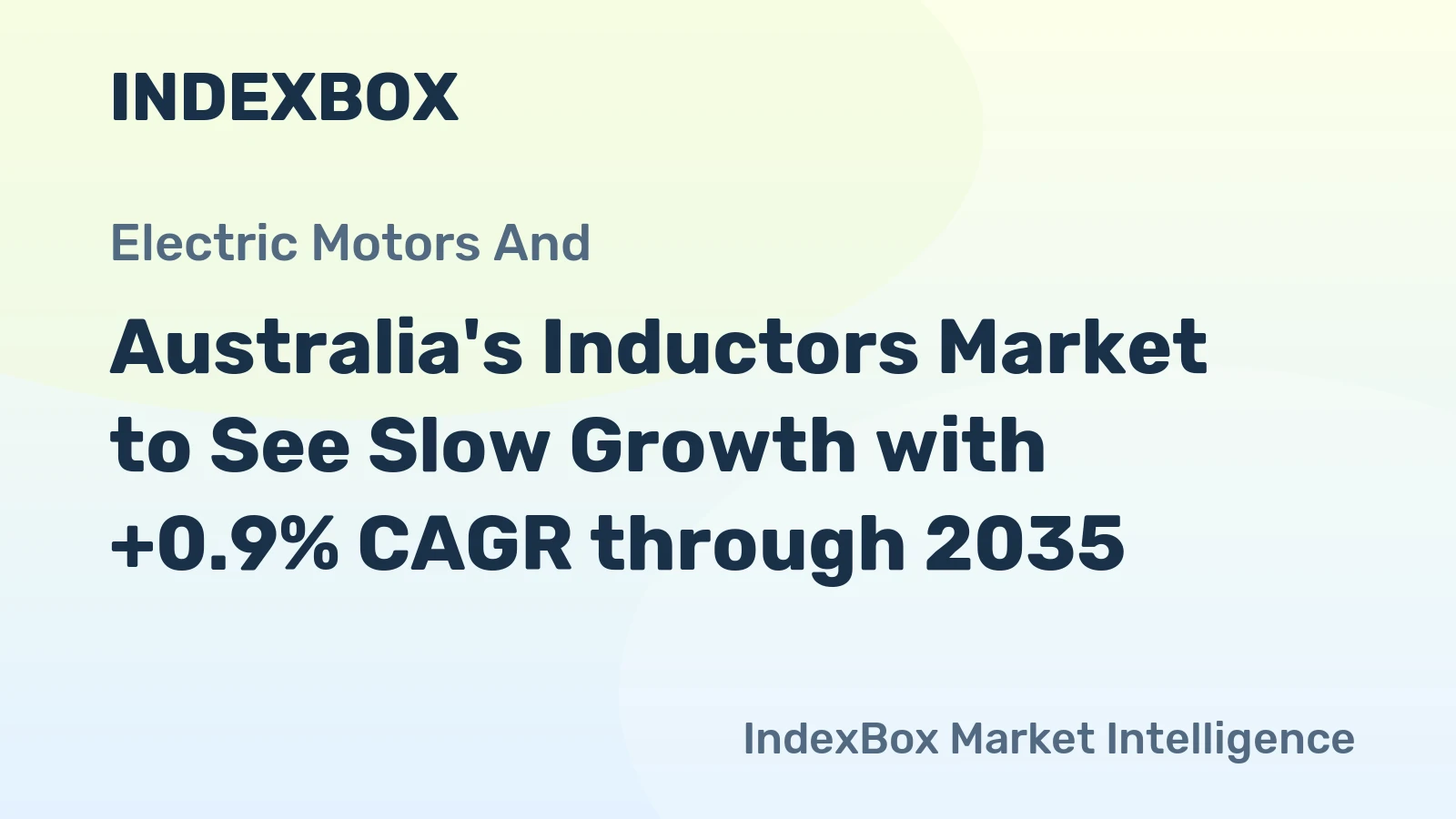 Australia's Inductors Market to See Slow Growth with +0.9% CAGR through 2035