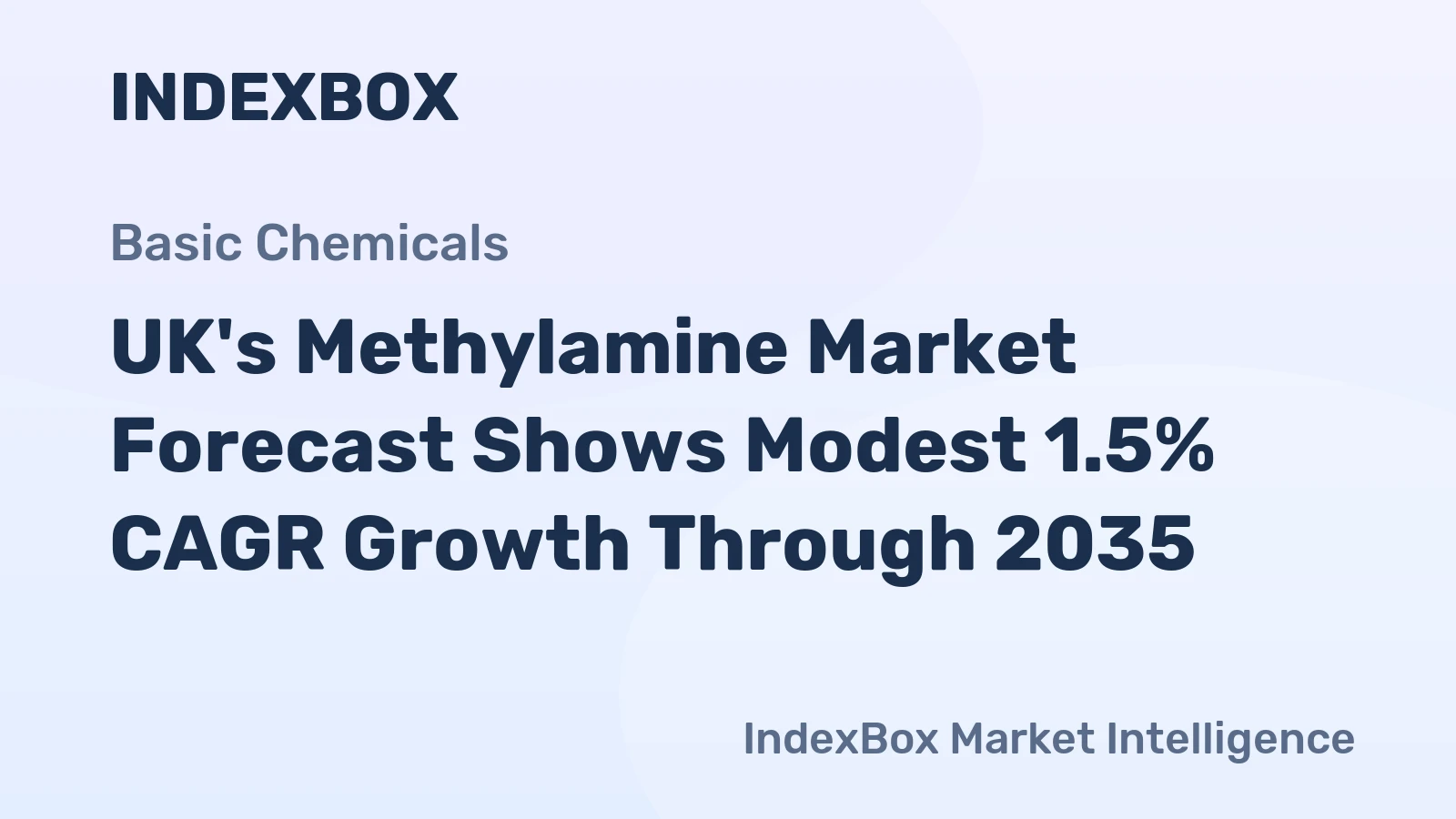 UK's Methylamine Market Forecast Shows Modest 1.5% CAGR Growth Through 2035