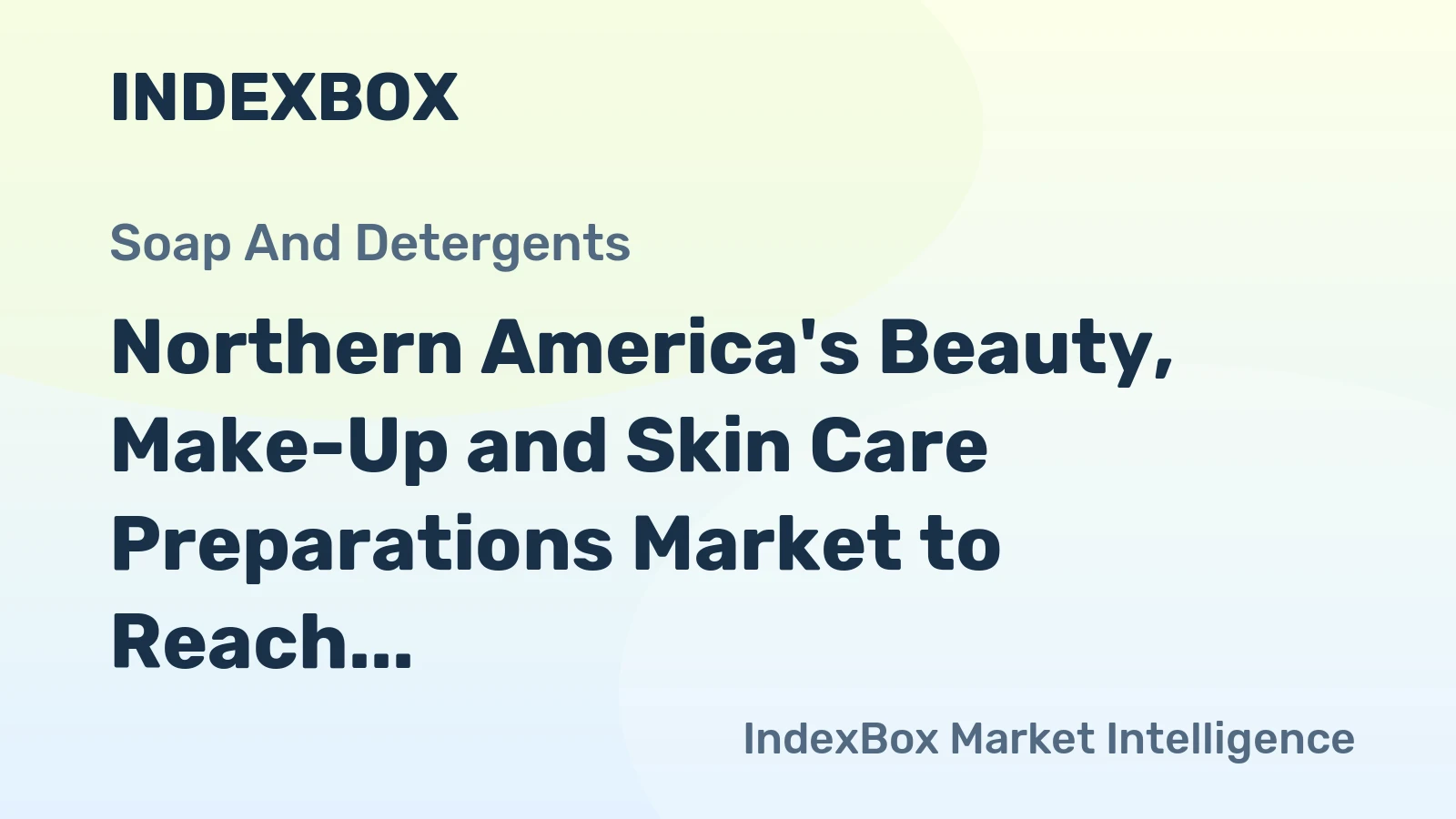 Northern America's Beauty, Make-Up and Skin Care Preparations Market to Reach 824K tons and $27.3B by 2035