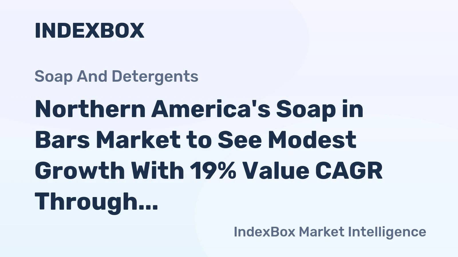 Northern America's Soap in Bars Market to See Modest Growth With 19% Value CAGR Through 2035