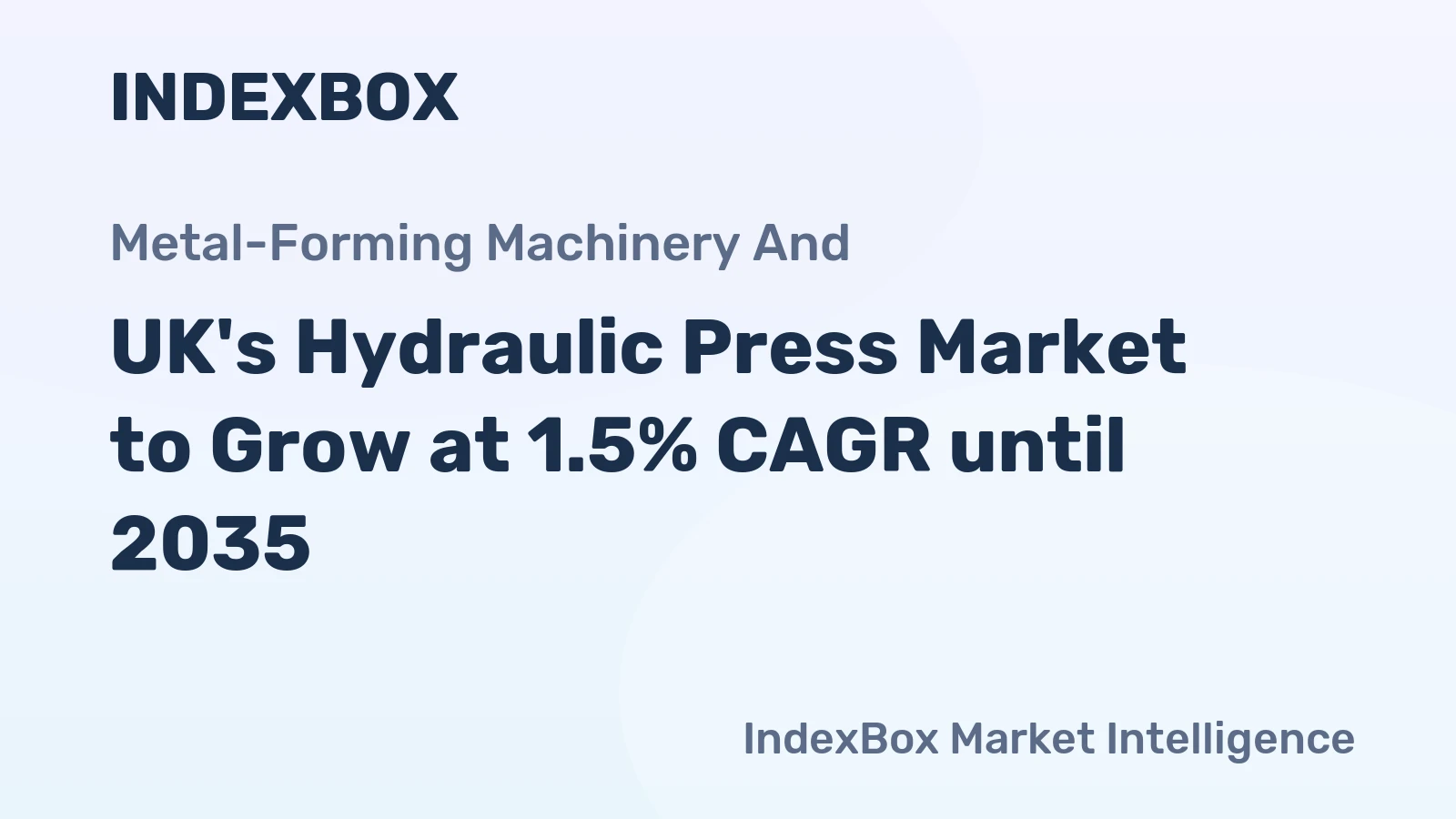 UK's Hydraulic Press Market to Grow at 1.5% CAGR until 2035