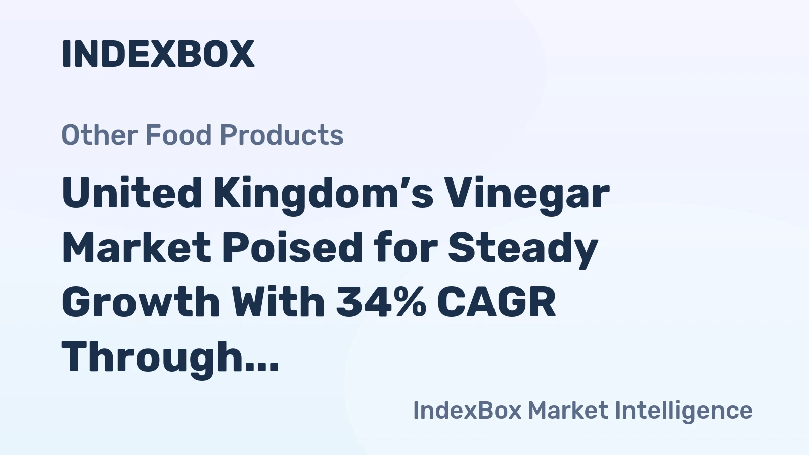 United Kingdom’s Vinegar Market Poised for Steady Growth With 34% CAGR Through 2035