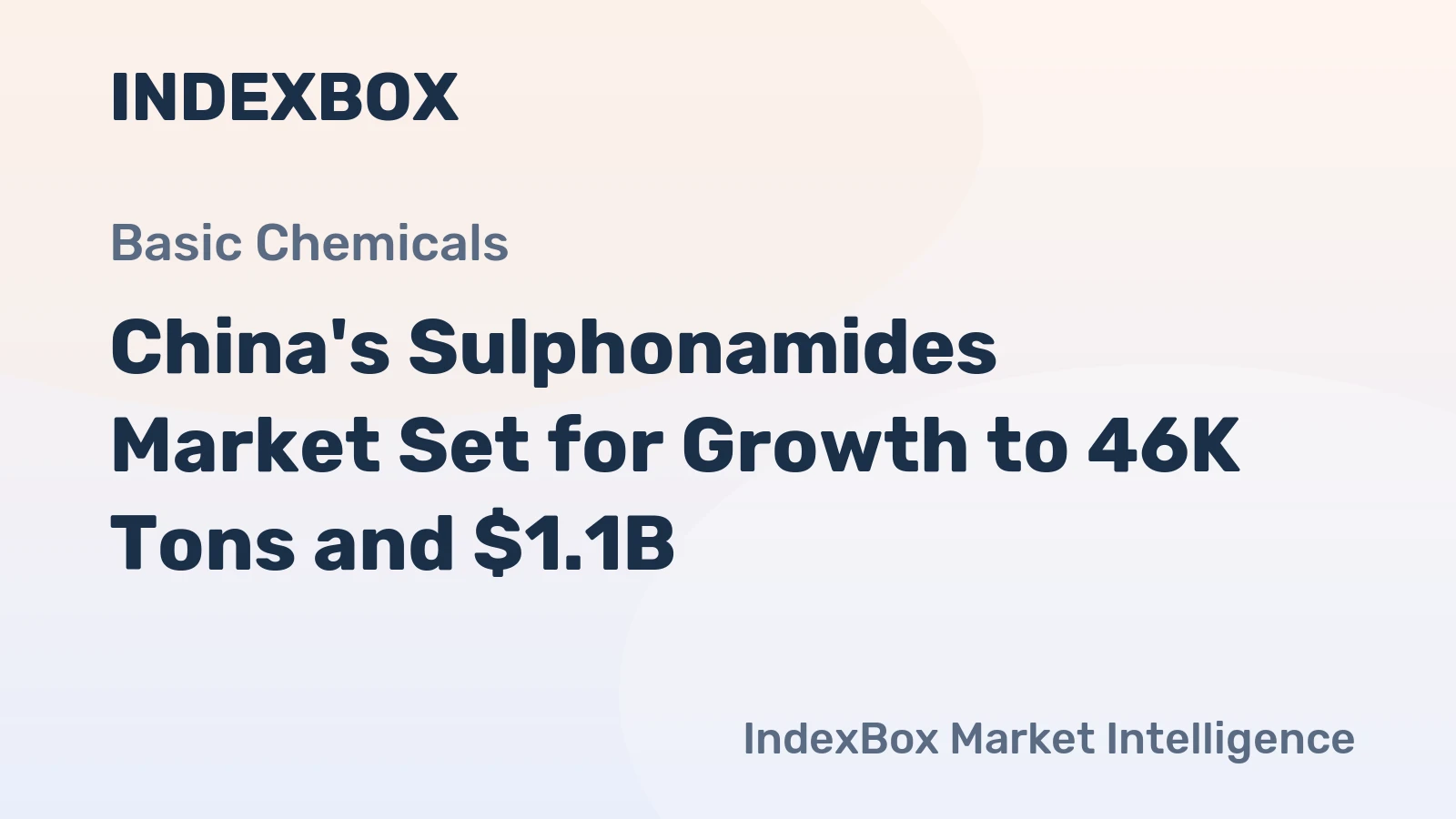 China's Sulphonamides Market Set for Growth to 46K Tons and $1.1B