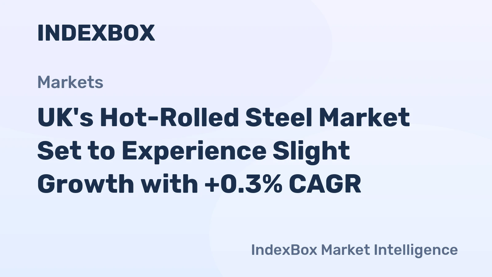 UK's Hot-Rolled Steel Market Set to Experience Slight Growth with +0.3% CAGR
