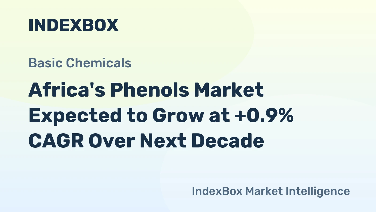 Africa's Phenols Market Expected to Grow at +0.9% CAGR Over Next Decade