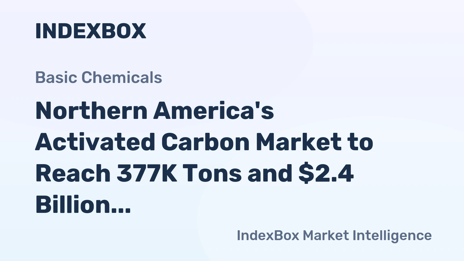 Northern America's Activated Carbon Market to Reach 377K Tons and $2.4 Billion by 2035