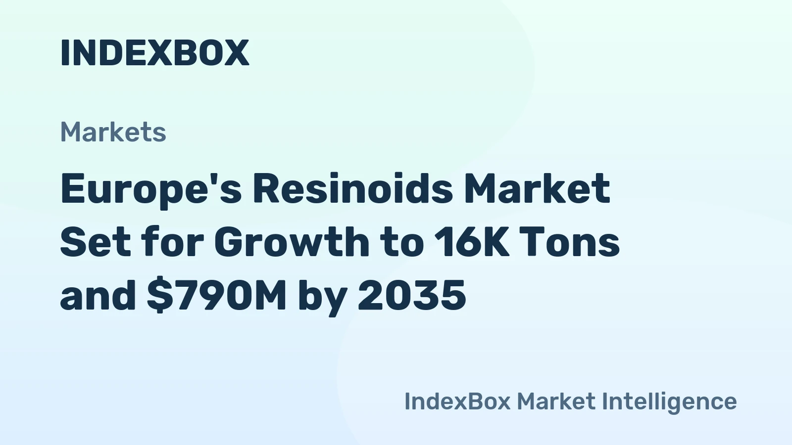 Europe's Resinoids Market Set for Growth to 16K Tons and $790M by 2035