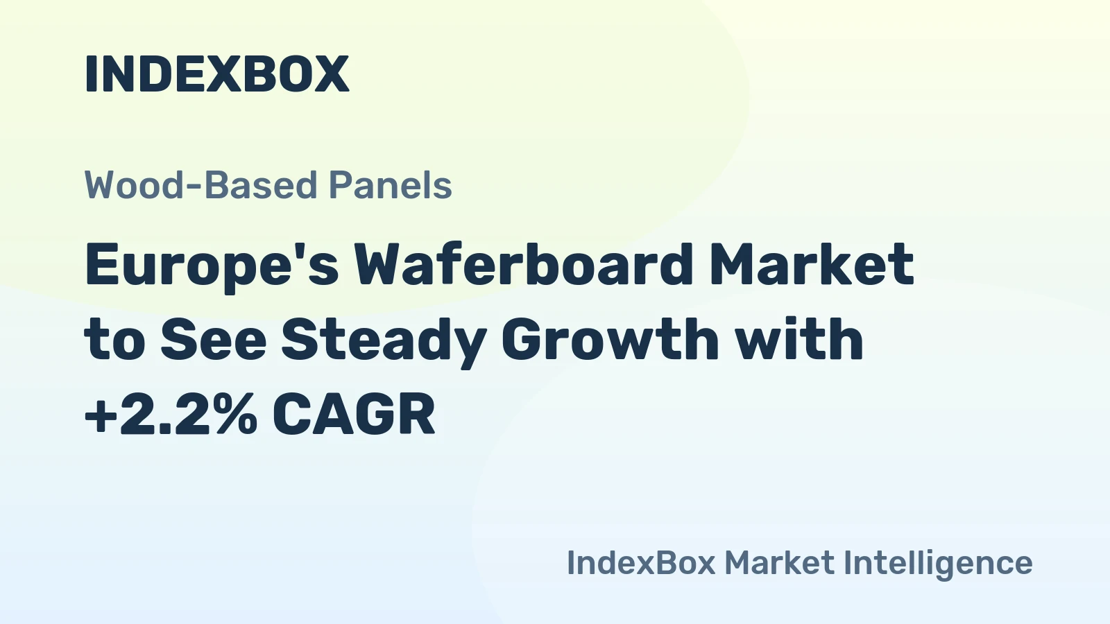 Europe's Waferboard Market to See Steady Growth with +2.2% CAGR