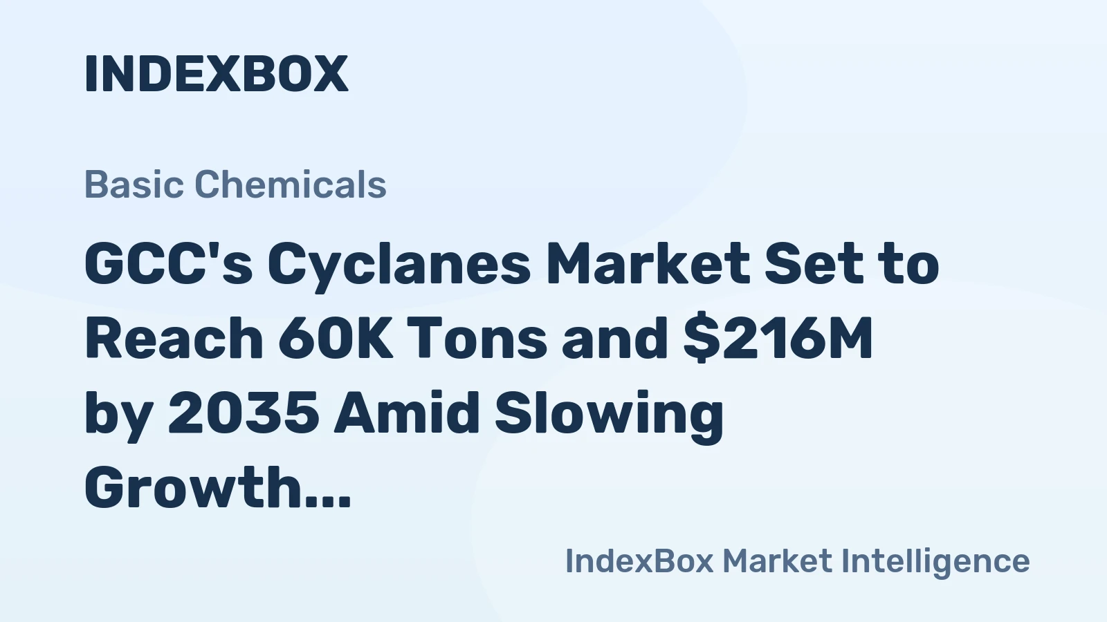 GCC's Cyclanes Market Set to Reach 60K Tons and $216M by 2035 Amid Slowing Growth