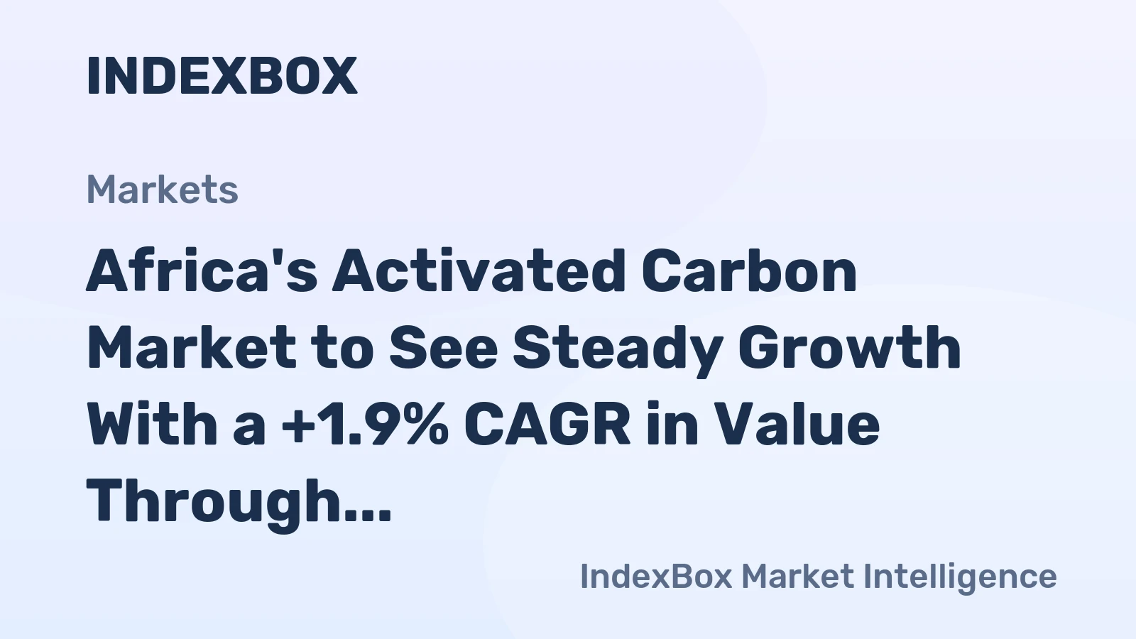 Africa's Activated Carbon Market to See Steady Growth With a +1.9% CAGR in Value Through 2035