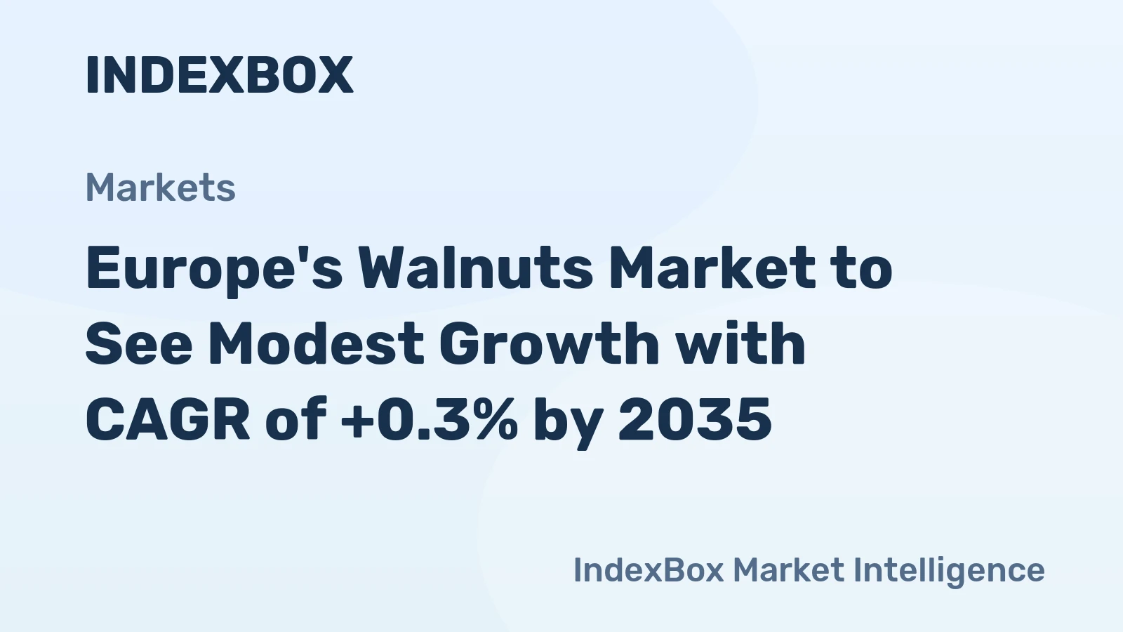 Europe's Walnuts Market to See Modest Growth with CAGR of +0.3% by 2035