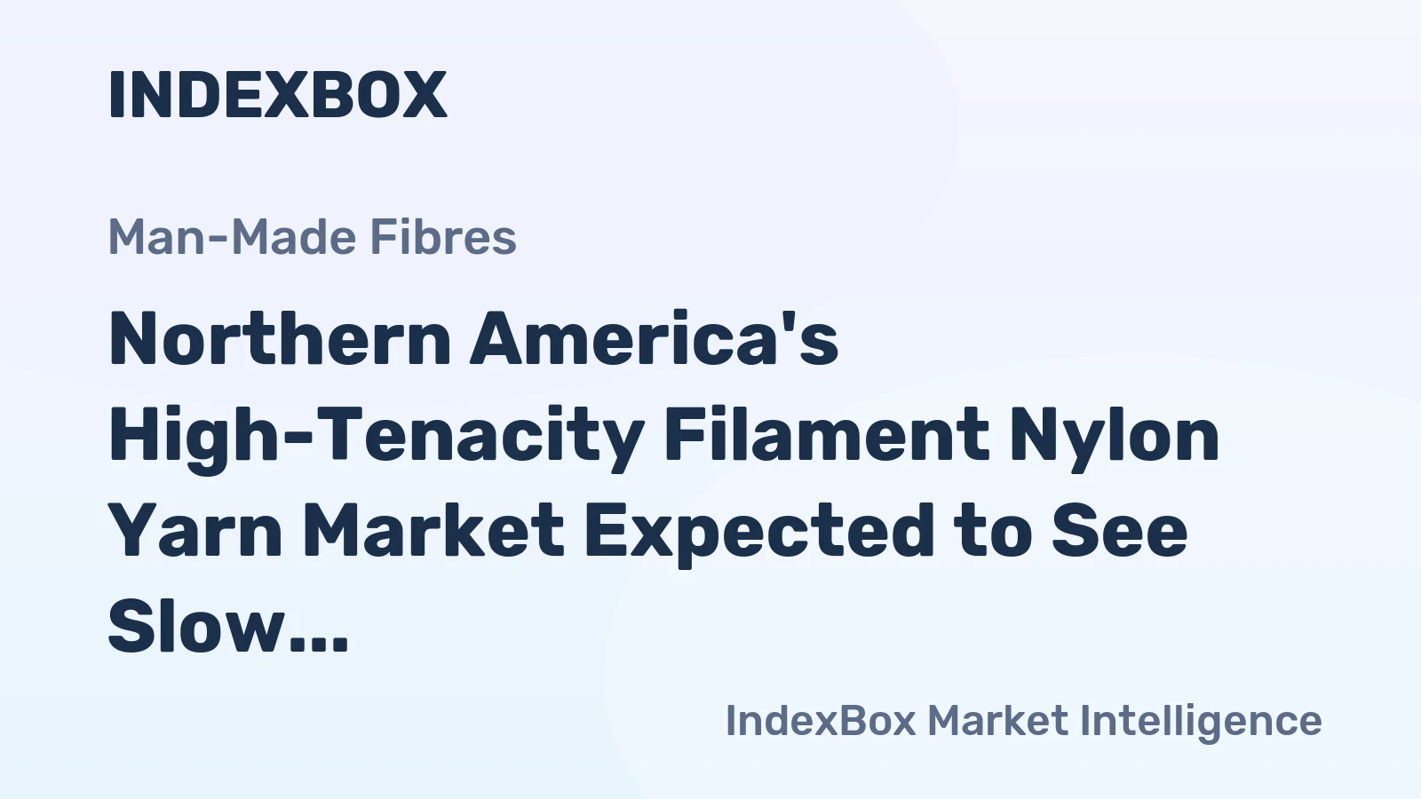 Northern America's High-Tenacity Filament Nylon Yarn Market Expected to See Slow Growth with +0.5% CAGR