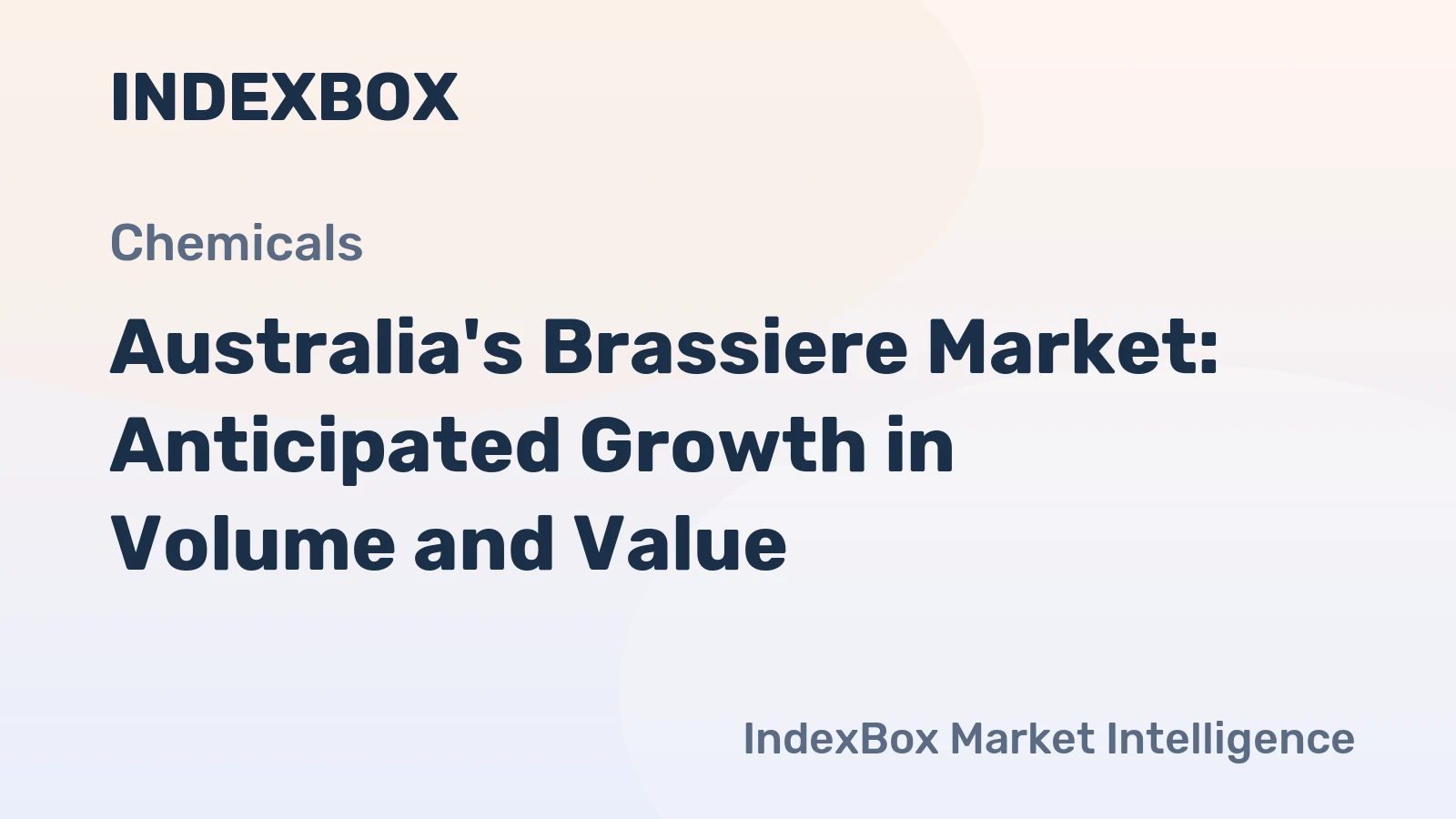 Australia's Brassiere Market: Anticipated Growth in Volume and Value