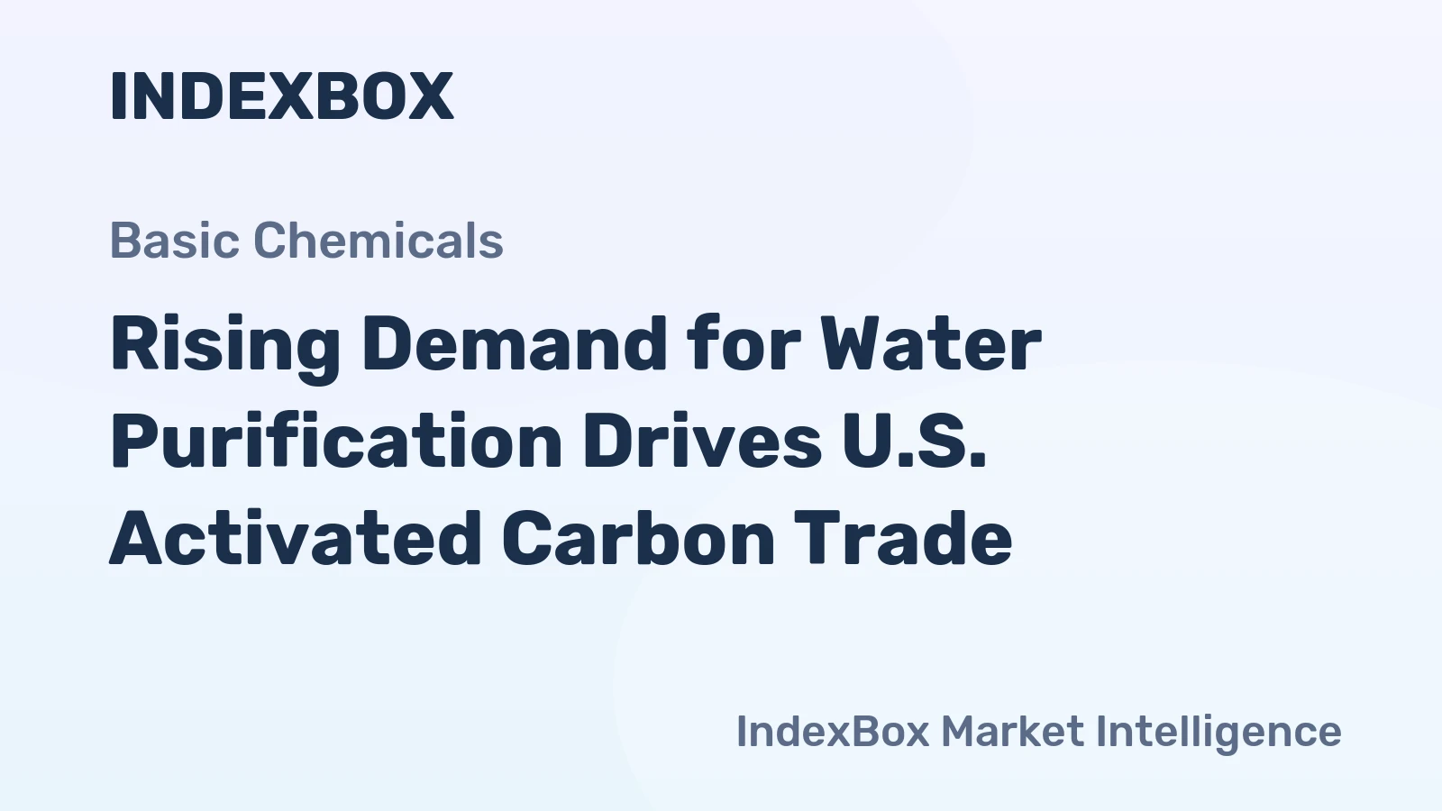 Rising Demand for Water Purification Drives U.S. Activated Carbon Trade