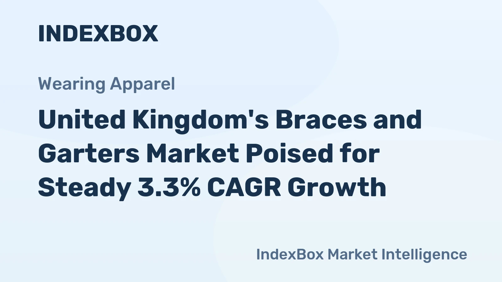 United Kingdom's Braces and Garters Market Poised for Steady 3.3% CAGR Growth