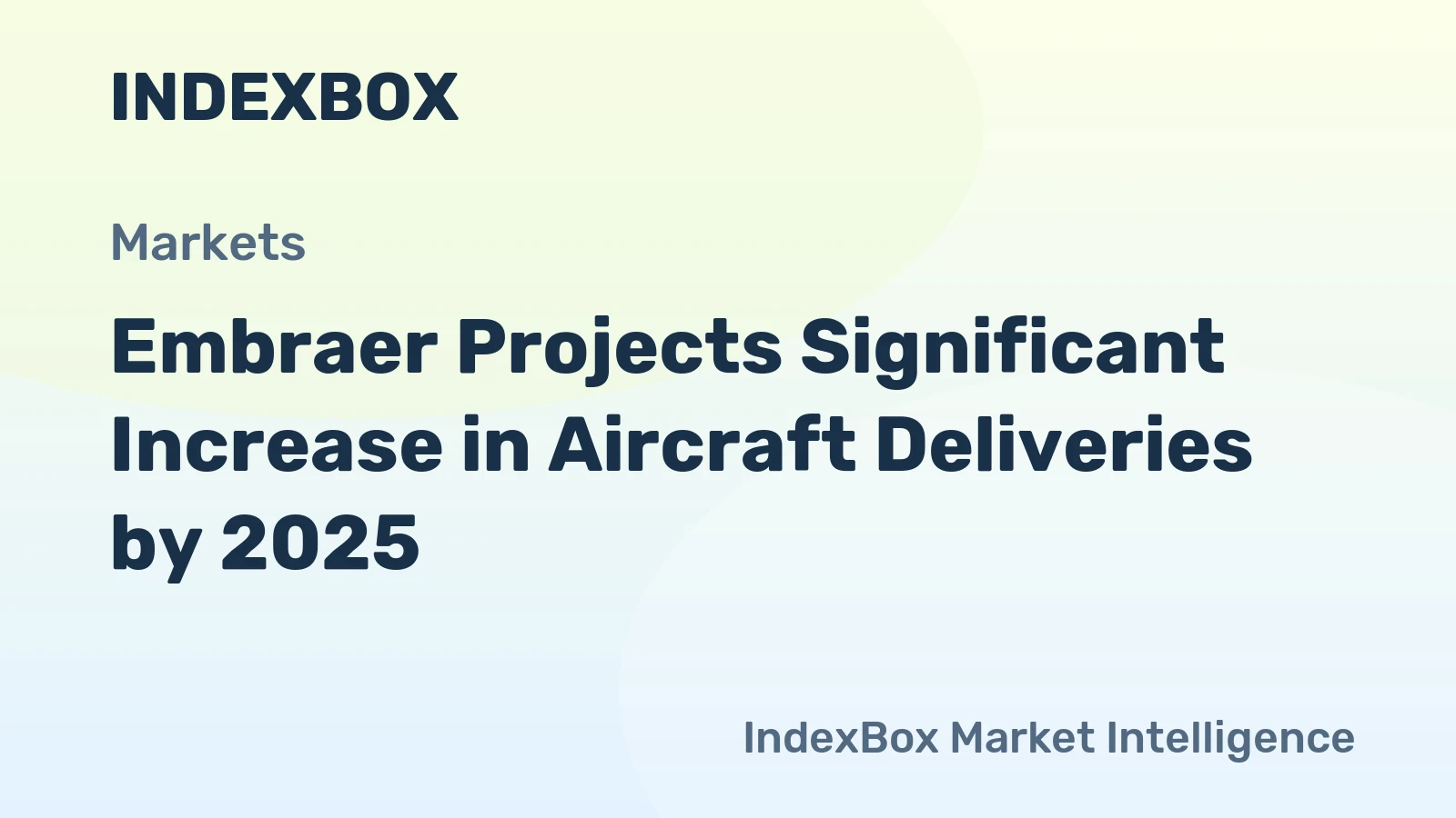 Embraer Projects Significant Increase in Aircraft Deliveries by 2025