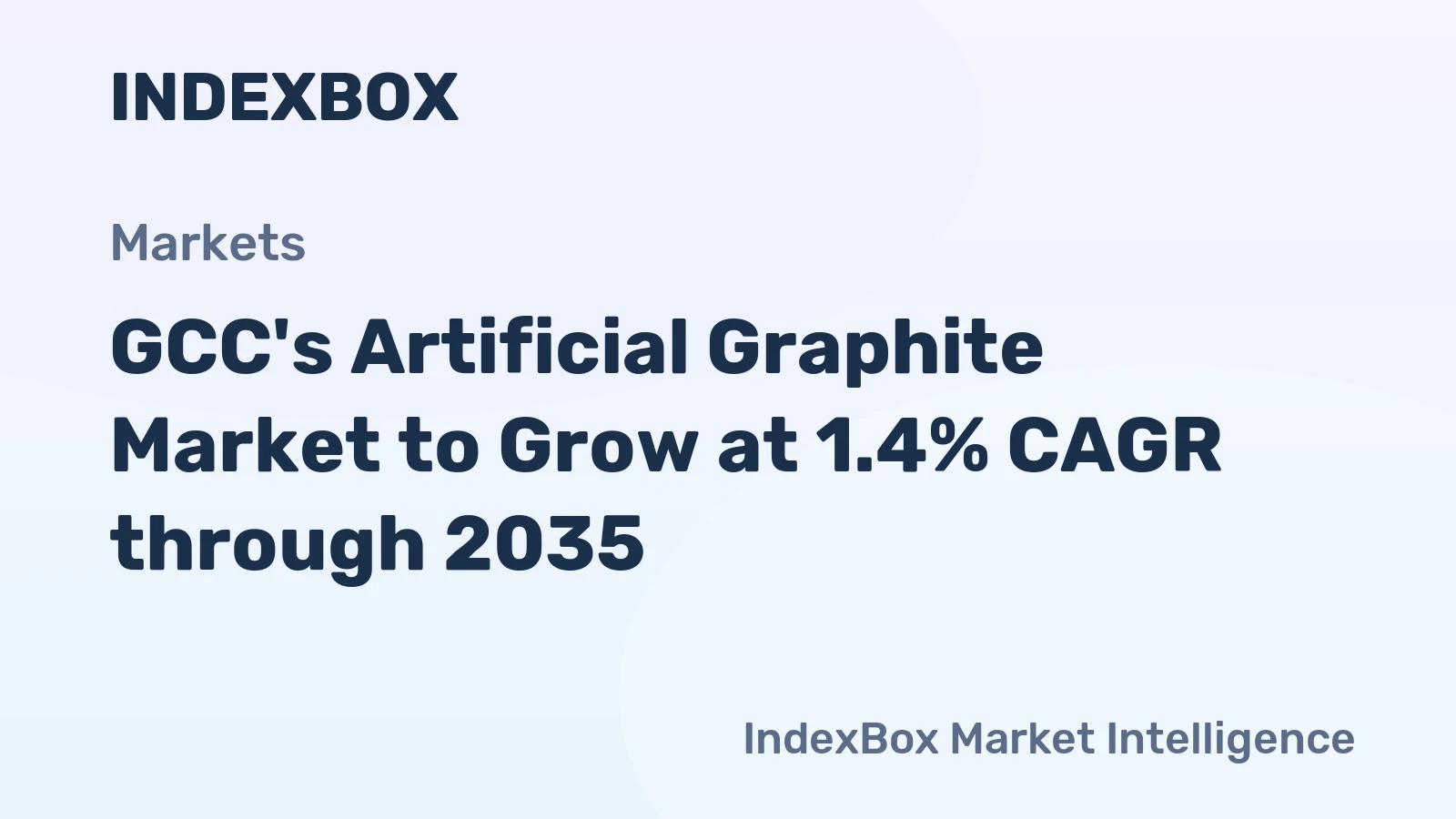 GCC's Artificial Graphite Market to Grow at 1.4% CAGR through 2035