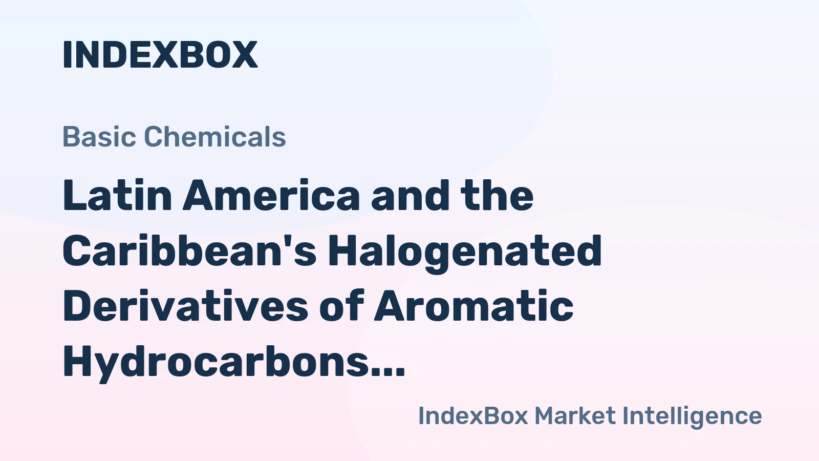Latin America and the Caribbean's Halogenated Derivatives of Aromatic Hydrocarbons Market Set to Reach 73K Tons and $631M by 2035