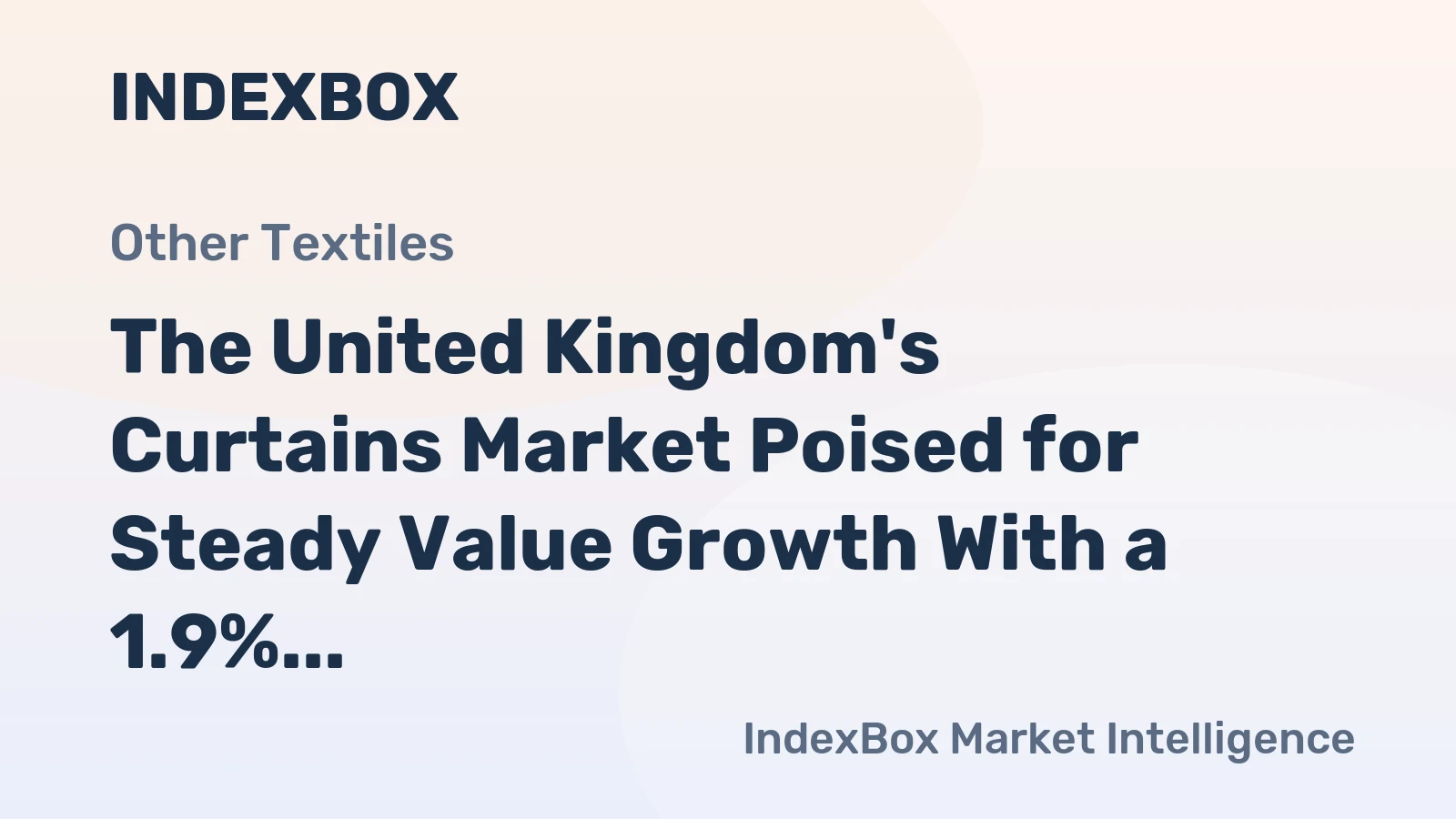 The United Kingdom's Curtains Market Poised for Steady Value Growth With a 1.9% CAGR Through 2035