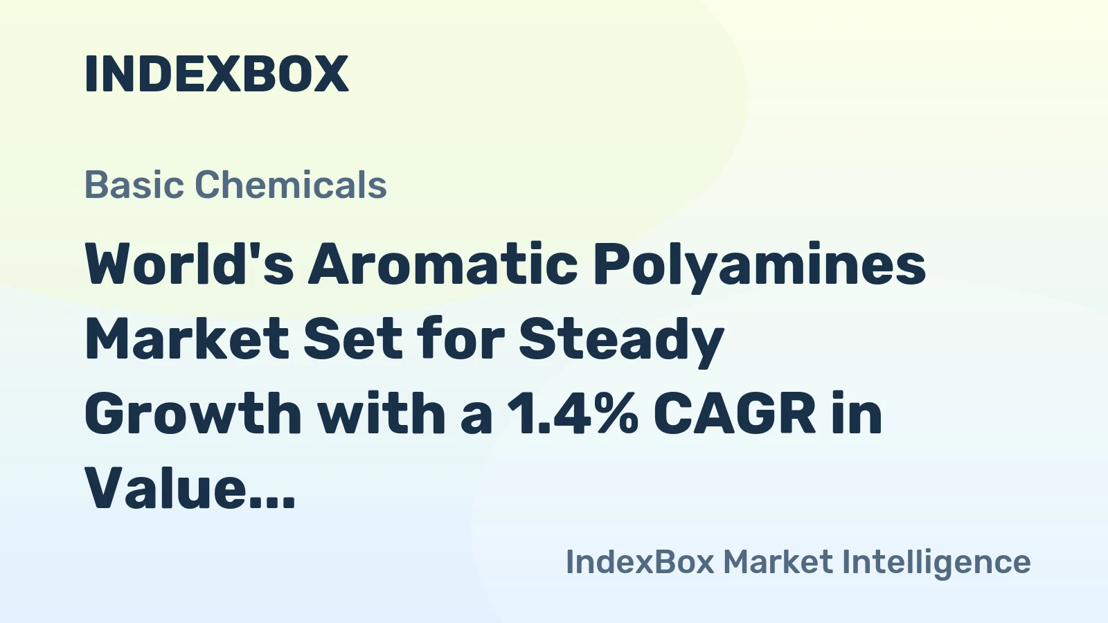 World's Aromatic Polyamines Market Set for Steady Growth with a 1.4% CAGR in Value