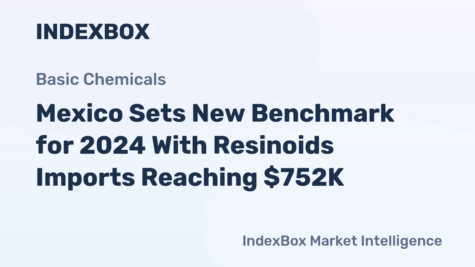 Mexico Sets New Benchmark for 2024 With Resinoids Imports Reaching $752K