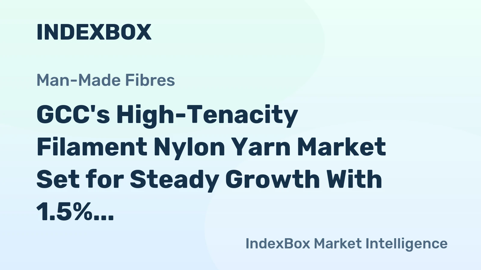 GCC's High-Tenacity Filament Nylon Yarn Market Set for Steady Growth With 1.5% CAGR Through 2035