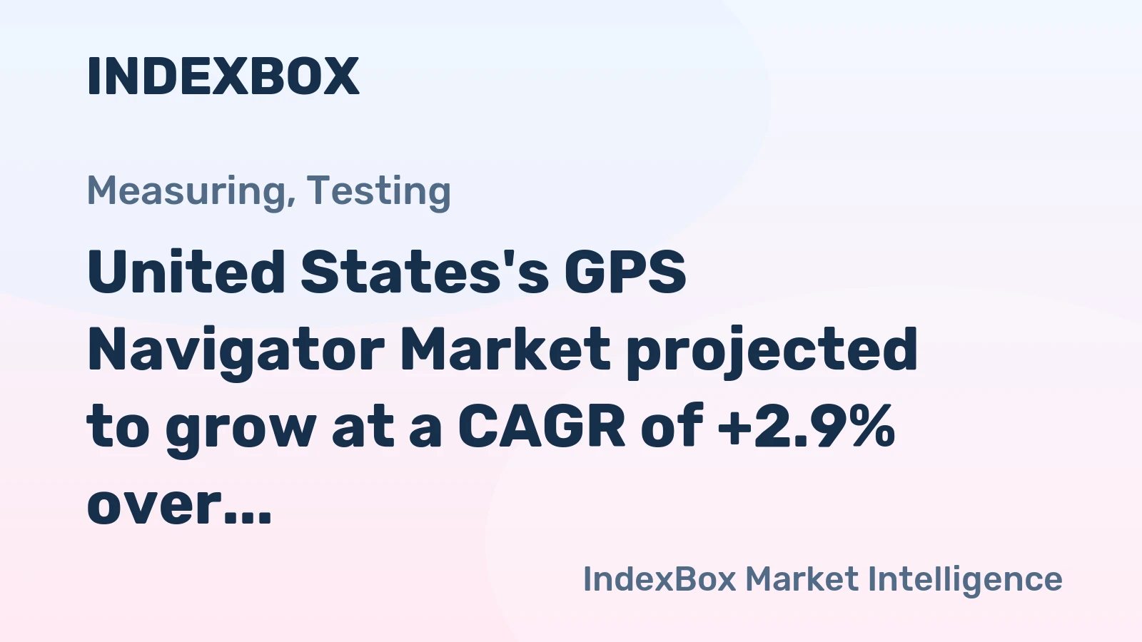 United States's GPS Navigator Market projected to grow at a CAGR of +2.9% over the next decade, reaching 448K units by 2035
