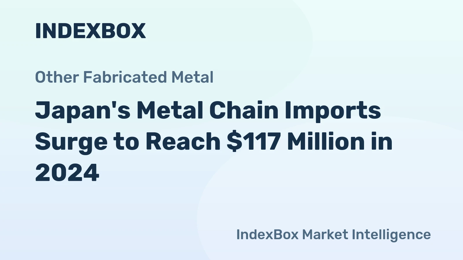 Japan's Metal Chain Imports Surge to Reach $117 Million in 2024