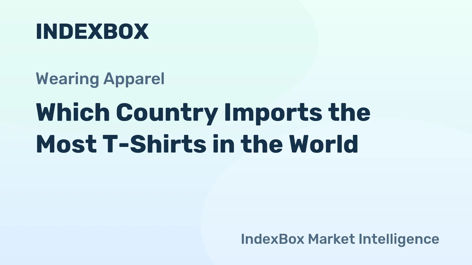 Which Country Imports the Most T-Shirts in the World?